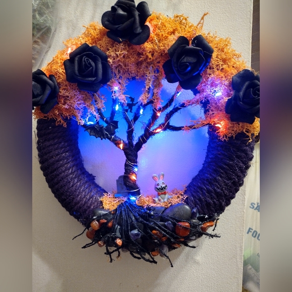Wall Decor | Small Halloween Lucky Tree Of Life Wall Decor | Poshmark